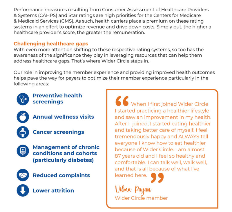 Wider Circle helps close gaps in care and optimizes key healthcare ...